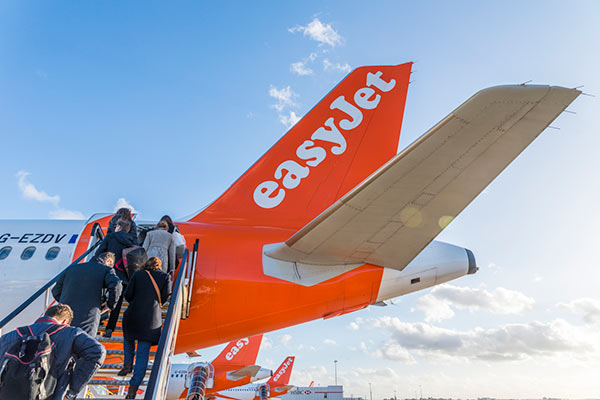 easyJet shares tumble despite rising profits